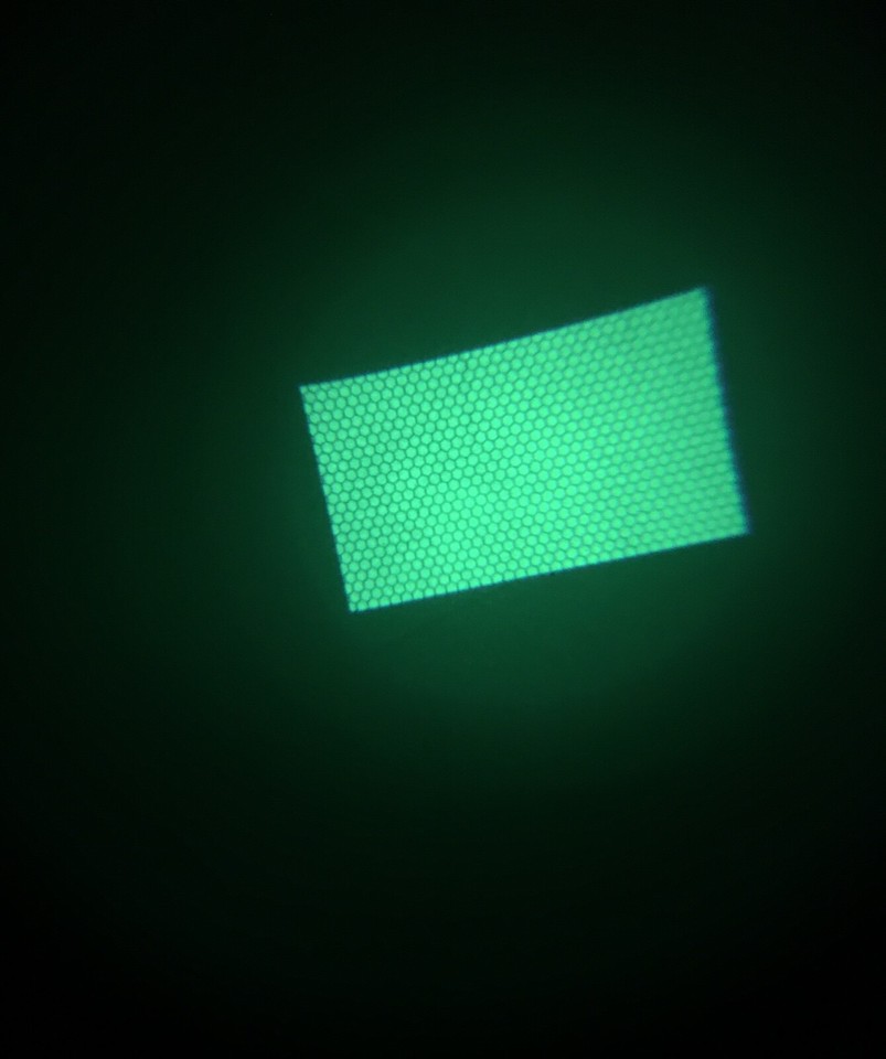 HI-VIS BLANK IR infrared Reflective TACTICAL 2X3.5" Blank uniform PATCH ...