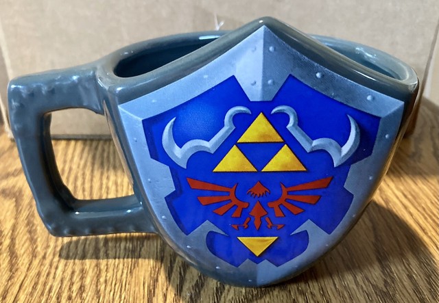 The Legend of Zelda Collectors Edition Shield Mug Cup. for sale online ...