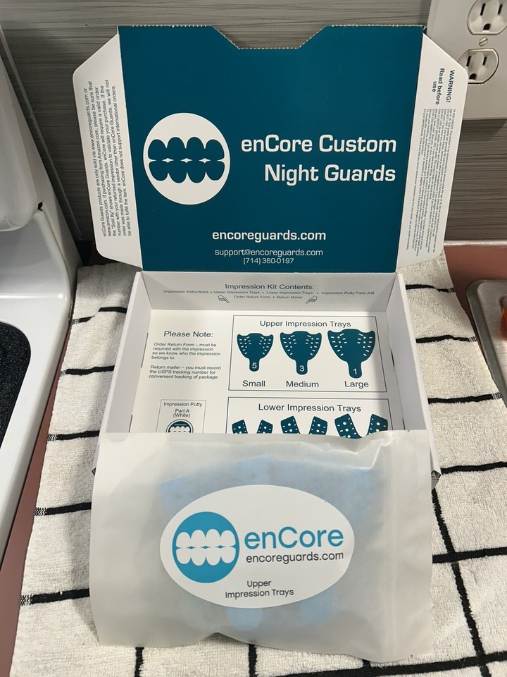 Encore Teeth Night Guard Upper Impression Kit | eBay