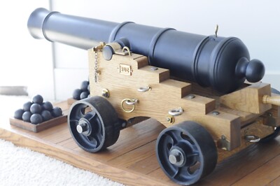2ft VINTAGE WORKING BLACK POWDER SIGNAL CANNON PIRATE SHIP WAR CIVIL ...