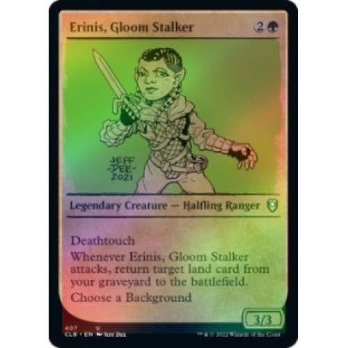 Foil Erinis, Gloom Stalker (showcase) X4 Commander Legends: Battle For ...