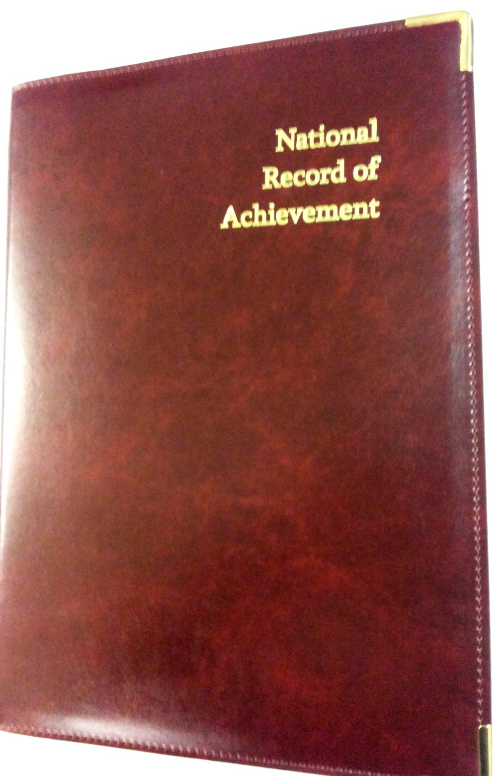 TOP EXECUTIVE TYPE NATIONAL RECORD OF ACHIEVEMENT A4 FOLDER - STITCHED ...