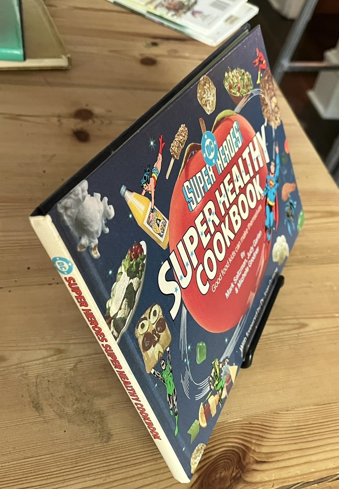 DC Super Heroes Super Healthy Cookbook, HC, 1993 | eBay