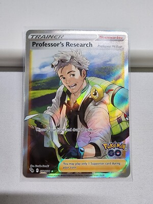 Pokémon TCG - Professor's Research 078/078 - Pokemon GO FULL ART ...