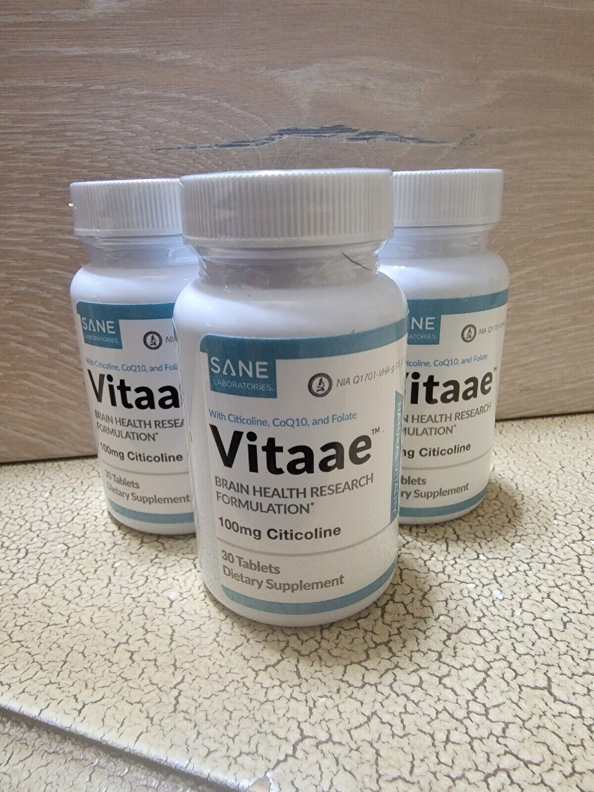 VITAAE Cognizin Citicoline Memory Supplement - Support for Brain Health ...