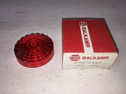 Napa Balkamp 680-2187 Red Lighting Replacement Lens Trailer Truck Parts ...