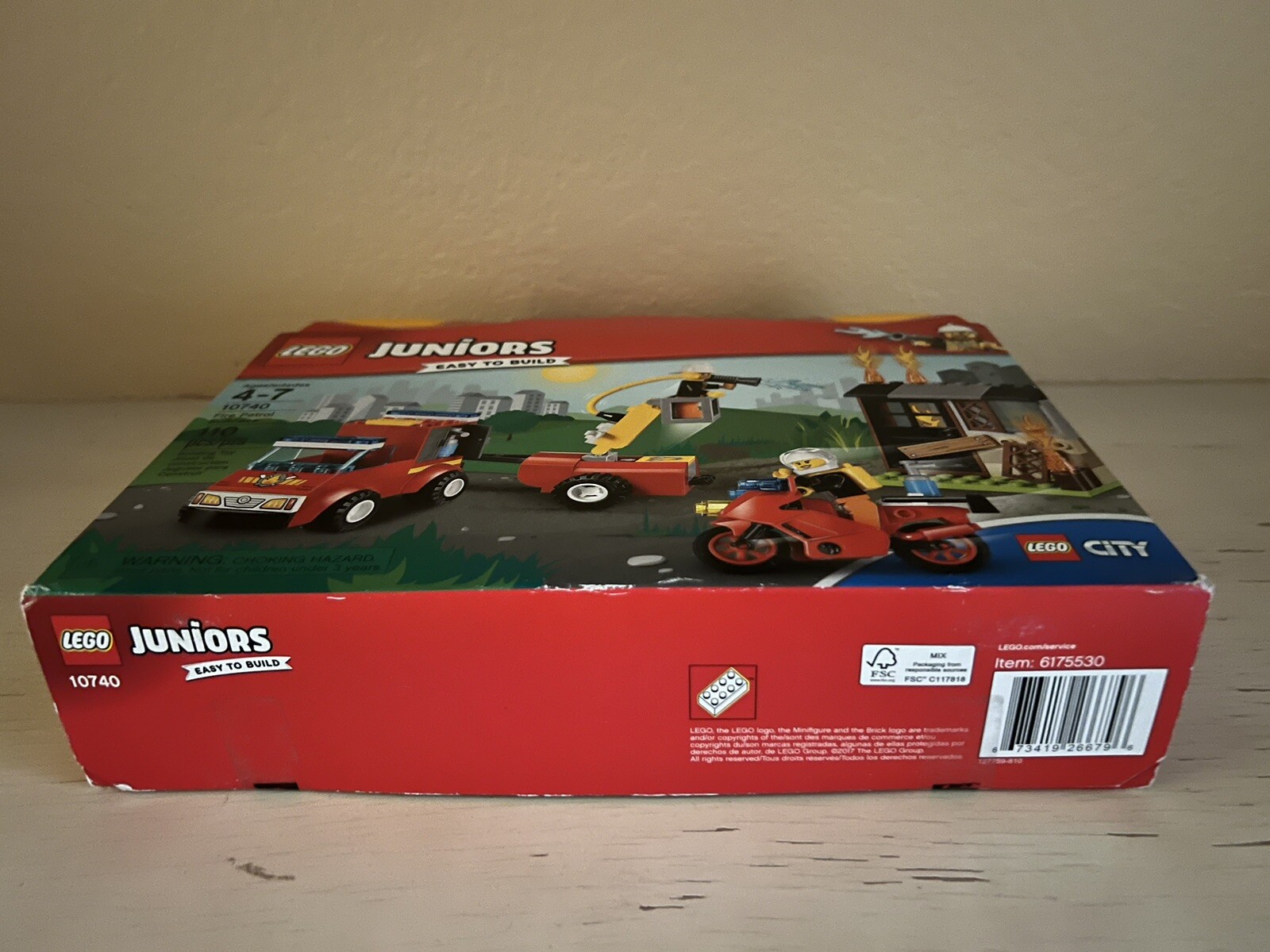 LEGO Juniors: Fire Patrol Suitcase (10740) for sale online | eBay