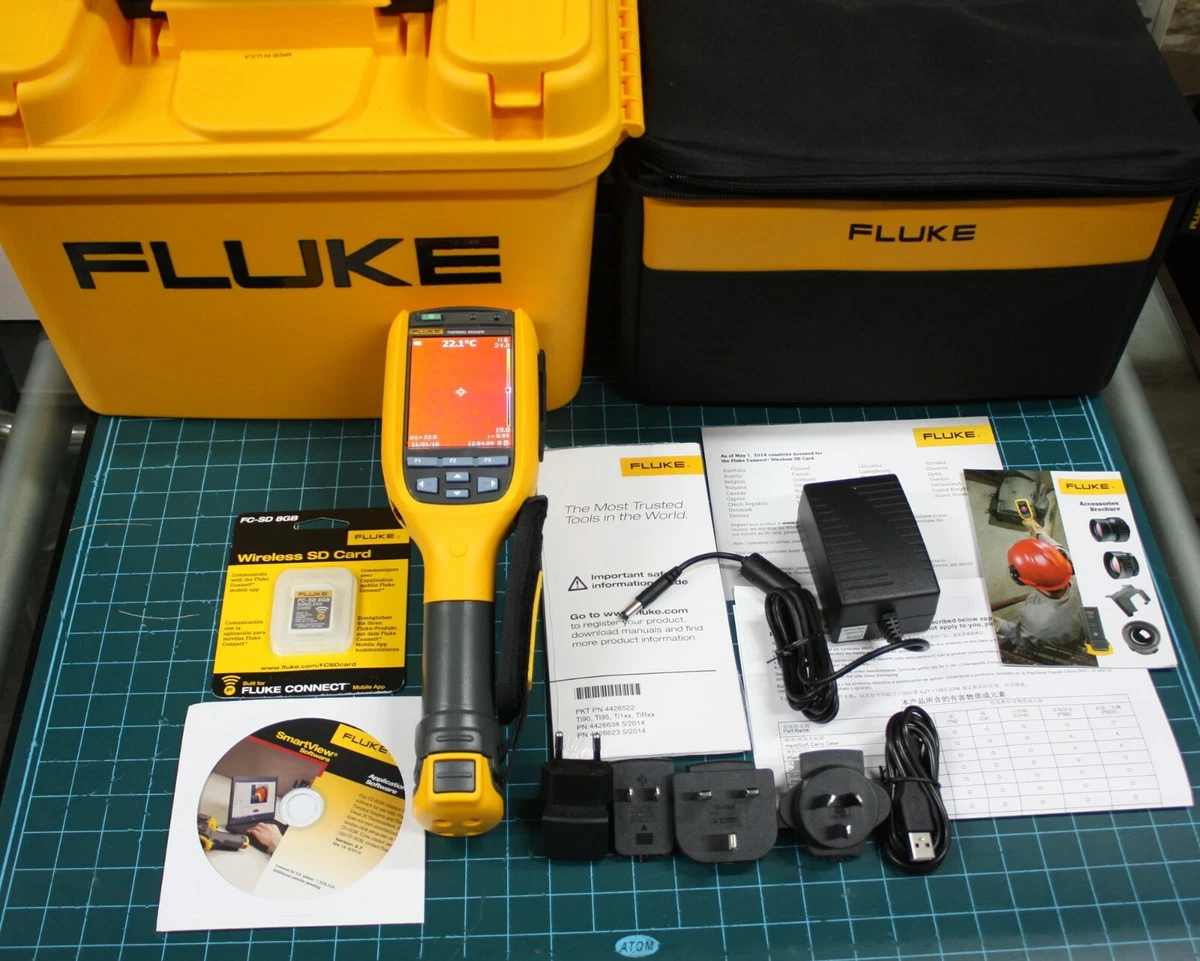 Fluke Infrared Camera Ti110 Industrial Commercial IR Cam, 60% OFF
