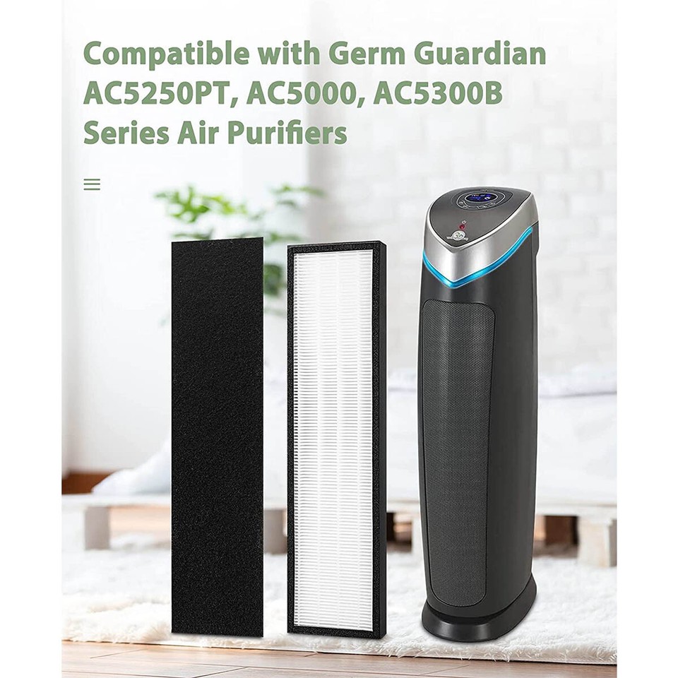 Air Purifier HEPA Filter C FLT5000 for Germ Guardian AC5000, AC5000E | eBay