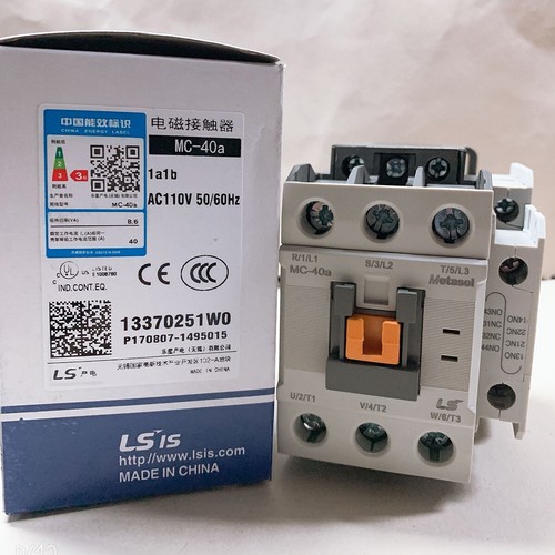 1pcs AC MC-40a contactor 110V coil 40A fit For LS IS MC contactor MC ...