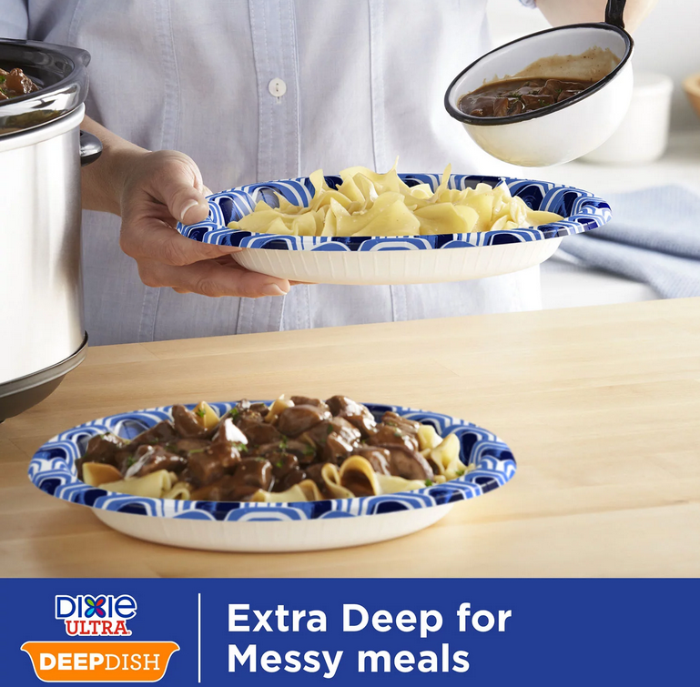 Dixie Ultra Extra Deep Dish Paper Plates 28 oz., 115 ct. | eBay