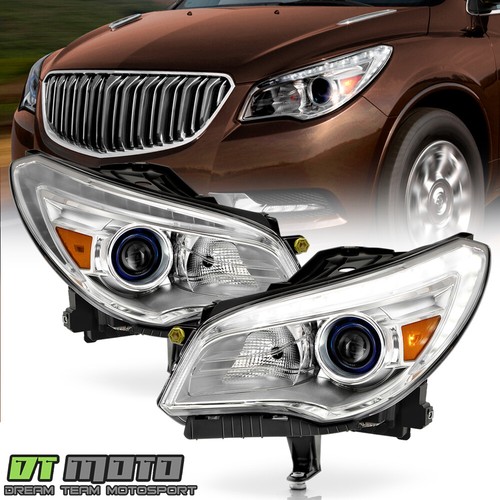 For 2013-2017 Buick Enclave HID w/AFS LED DRL Projector Headlights Left ...