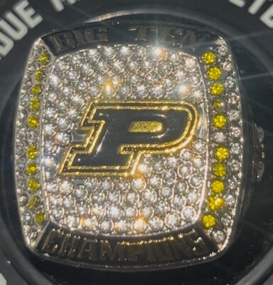2023-24 Purdue Boilermakers Men’s Basketball Big Ten Championship Ring ...