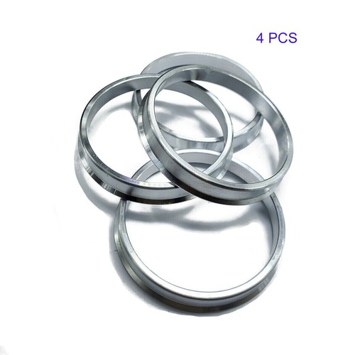 4Pcs Aluminum Rings Circle Car Wheel Spacer Hub Centric OD 56.1mm to ID ...