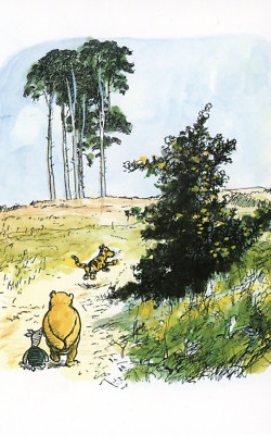 Pooh, Piglet & Tigger from Winnie-the-Pooh by A.A. Milne (1882-1956 ...