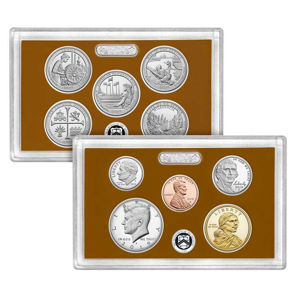 2019-S U.S. Clad Proof Set with additional West Point Proof Penny | eBay