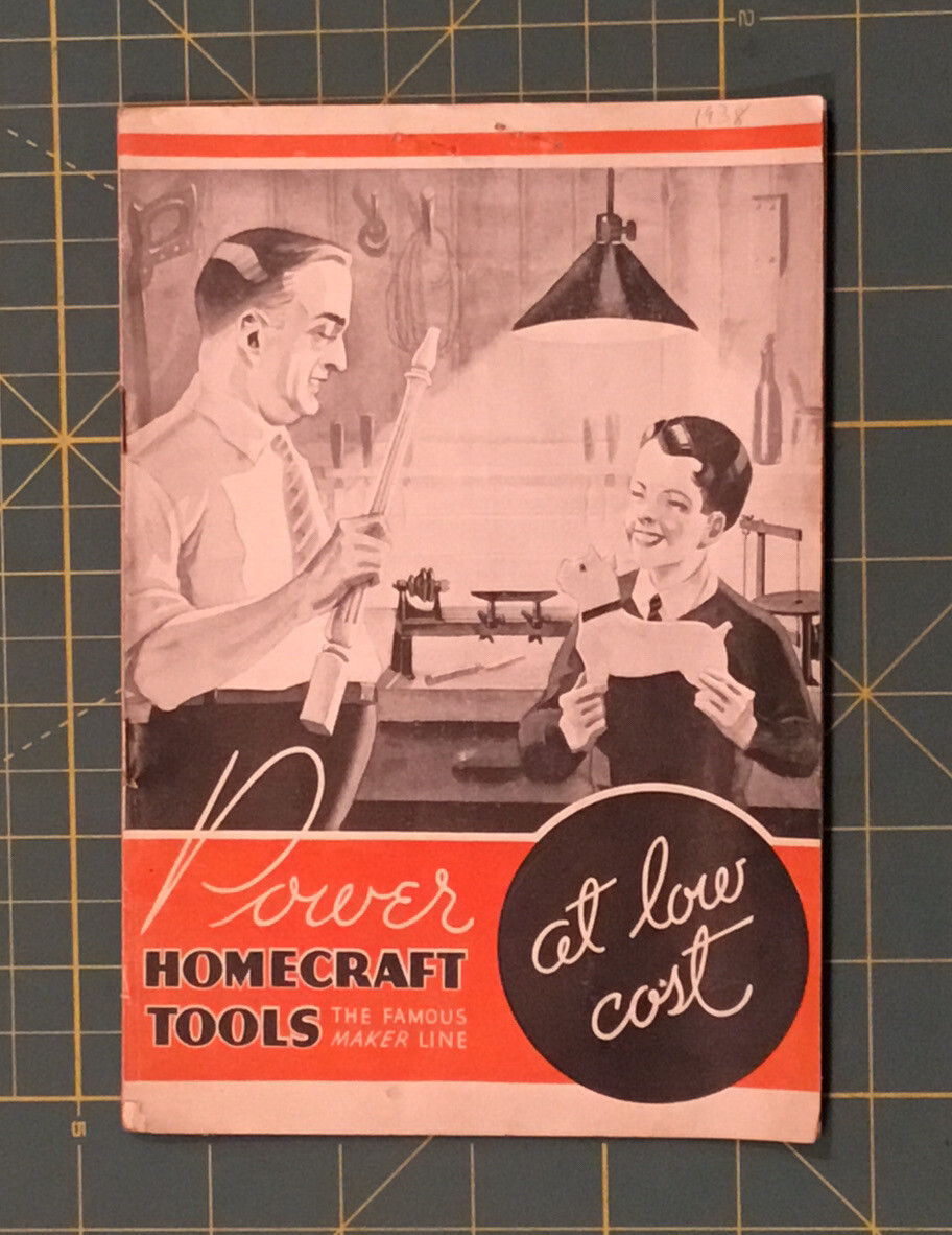 1938 POWER HOMECRAFT TOOLS THE FAMOUS MAKER LINE CATALOG, 24 Pages | eBay
