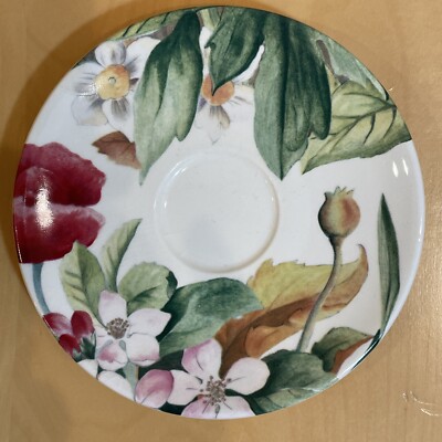 Vintage Faiencerie de Gien Volupte Demitasse Saucer Made in France 5 ...