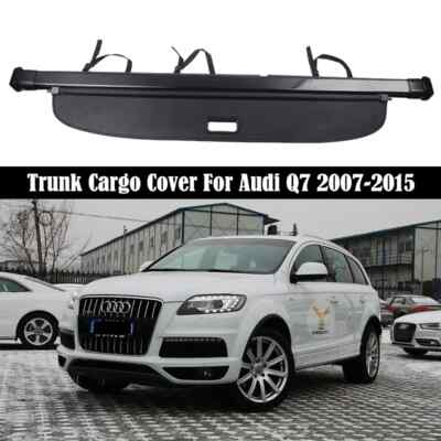 Retractable Trunk Cargo Cover For AUDI Q7 2007-2015 Luggage Shade ...