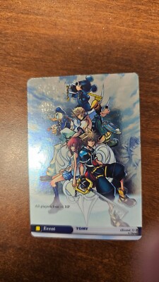 Kingdom Hearts Card - Foil Event Card | eBay