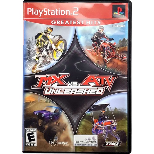 MX Vs. ATV Unleashed Greatest Hits - Sony Playstation 2 PS2 1010 ...