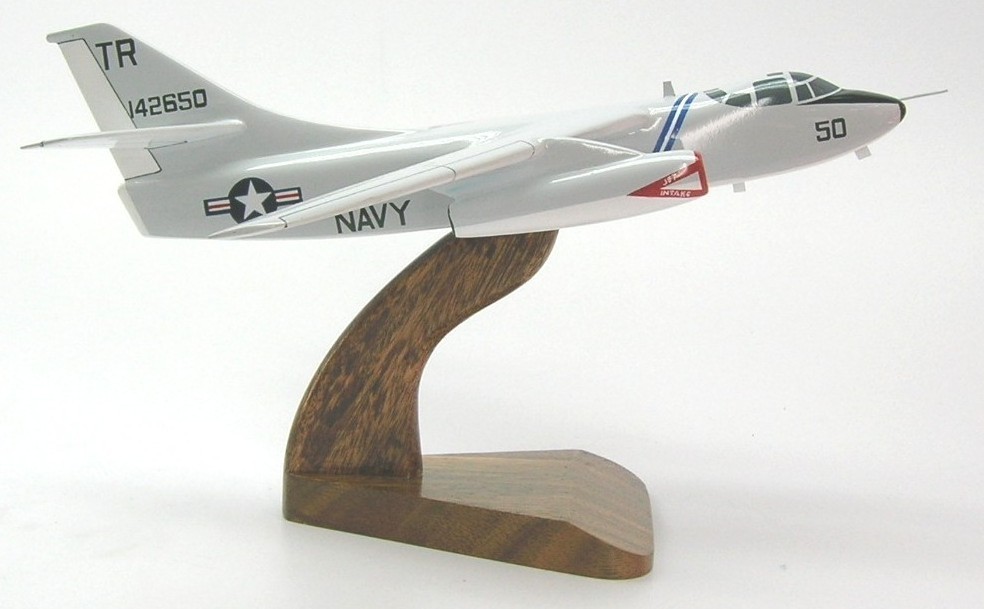 A-3-B Skywarrior Fighter A3 Airplane Desktop Kiln Dried Wood Model ...