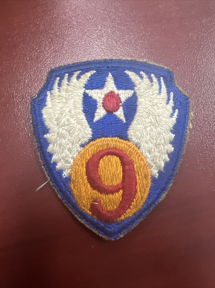 WW2 USAAF 9th Air Force Shoulder Patch for 387th Bomb Group New Forest 1943-45 | eBay