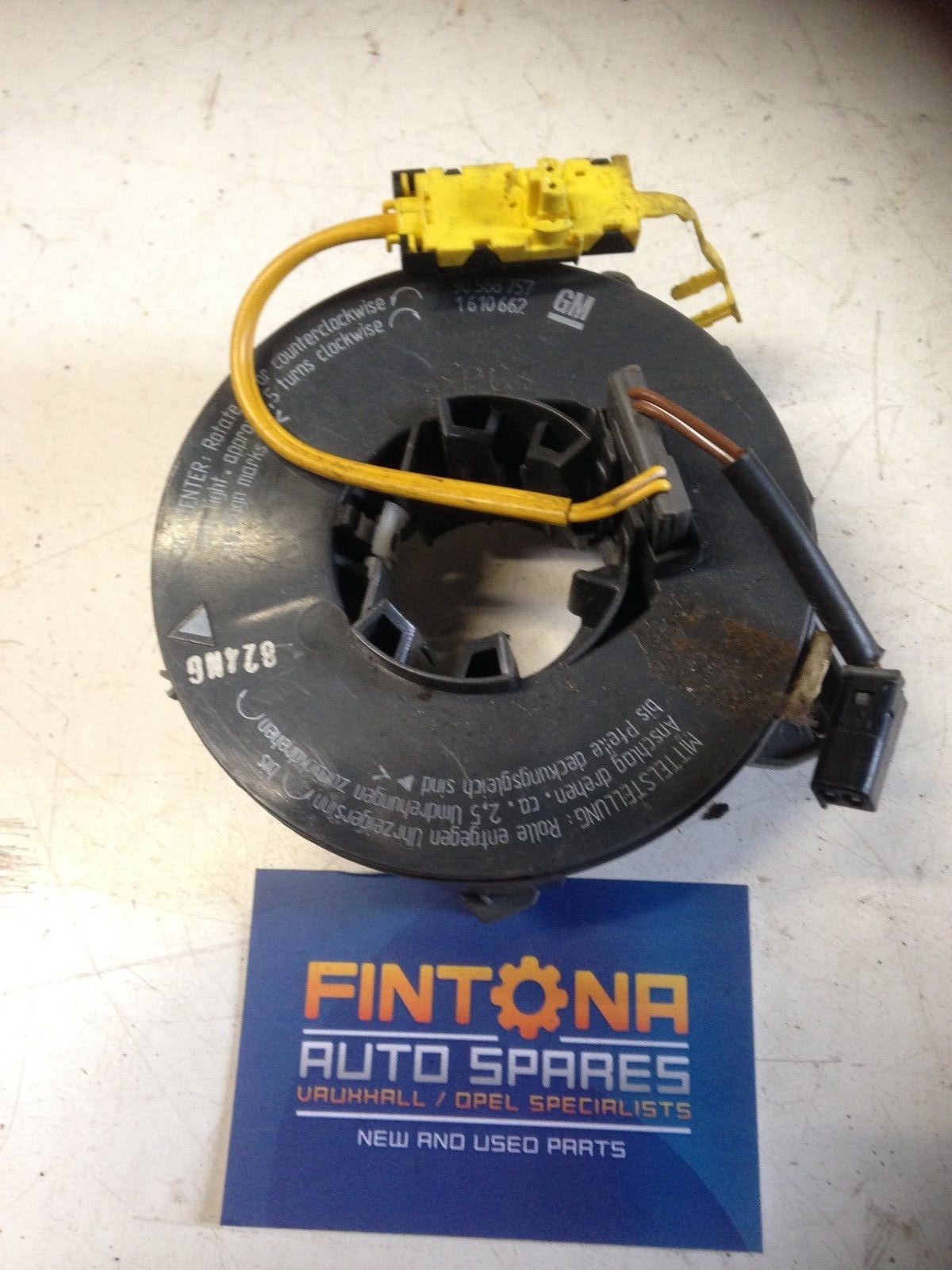 Vauxhall Astra Corsa Agila Steering Wheel Air Bag Squib Clock Spring ...