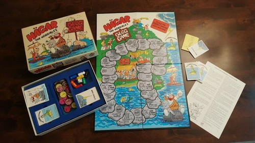 Authentic Hagar The Horrible's Glog Game Octogo 1989 Complete Comic Fan ...