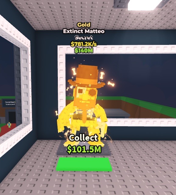 STEAL A BRAINROT SUPER RARE EXTINCT MATTEO | eBay