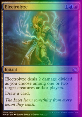MTG Magic the Gathering Electrolyze (174/265) Modern Masters 2015 LP ...