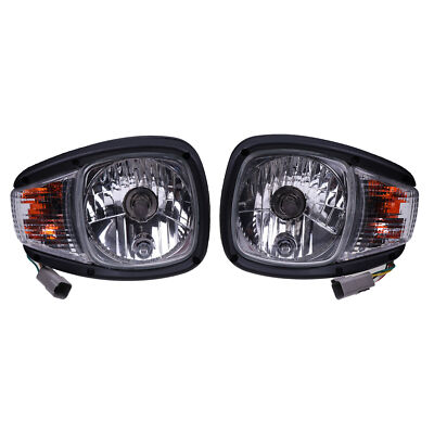 24V Left 195-0190&Right 195-0189 Lamp For Caterpillar 236D 242D 246C ...