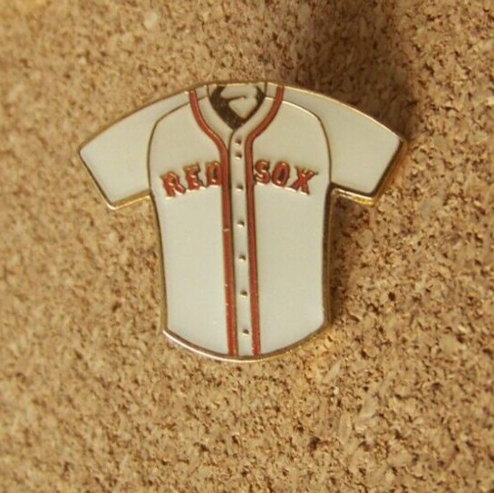 Japanese MLB jersey pin Boston Red Sox House Foods Japan | eBay