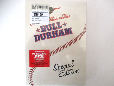 Bull Durham (DVD, 2004) 1988 Movie Kevin Costner SPECIAL EDITION NEW ...
