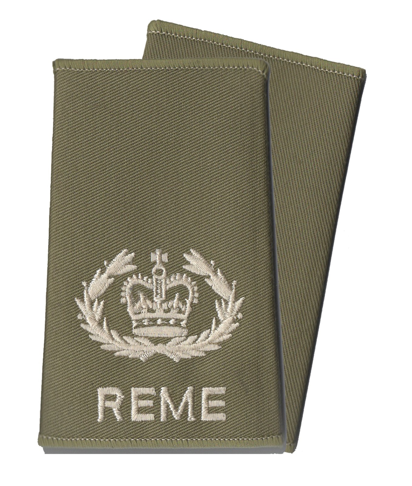 REME Rank Slides Olive Green Royal Electrical & Mechanical Engineers ...