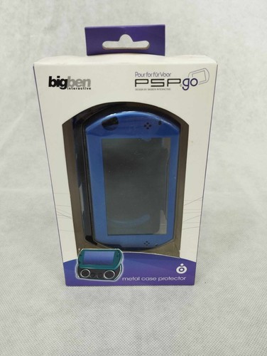 Pochette protection étui coque metal Bleu Neuf Sony PSP GO | eBay
