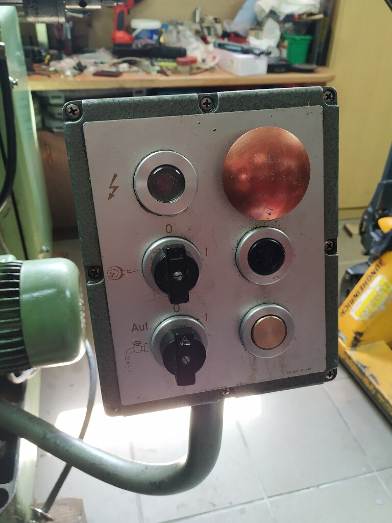 Reiden FU-100A control panel SAUTER 100 A and schematic draw RBZ 2 CA1 ...