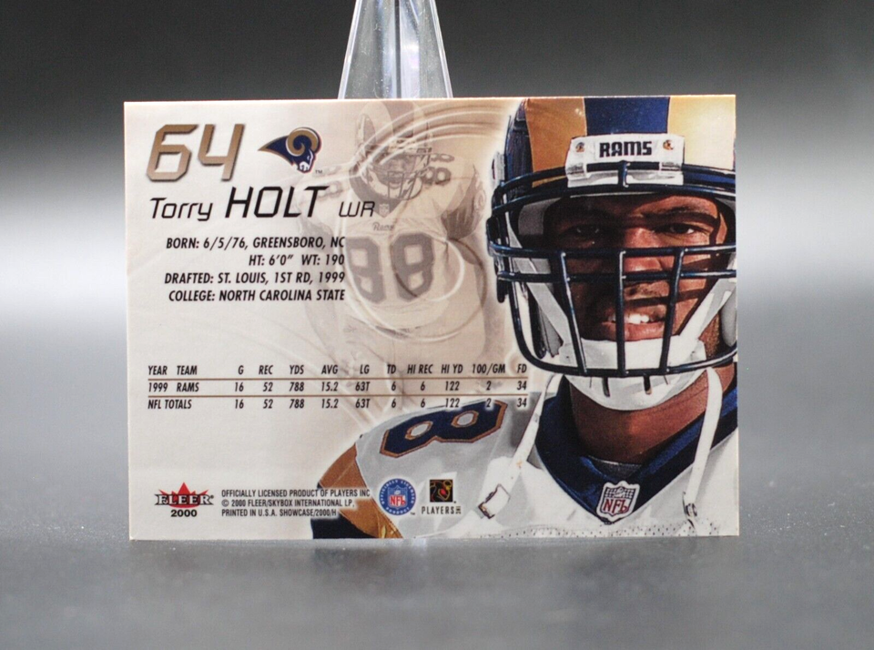 2000 Fleer Showcase TORRY HOLT #64 St. Louis Rams | eBay