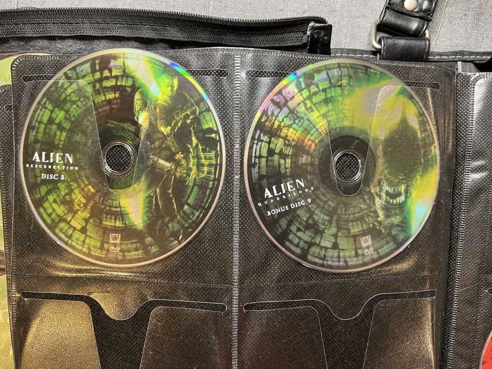 Alien Movie DVD set Quadrilogy Set Collectors Edition Alien 1 -3 ...