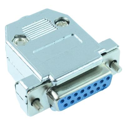 15-Way D Connector Socket Solder Lug + Metallised Hood Cover | eBay UK