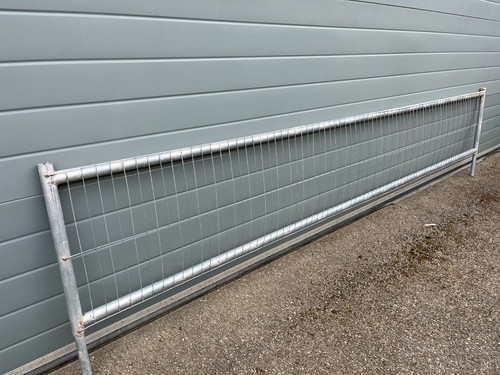 Heras Anti Climb Mesh Extension Panel Fencing /3.5m x400mm Site ...
