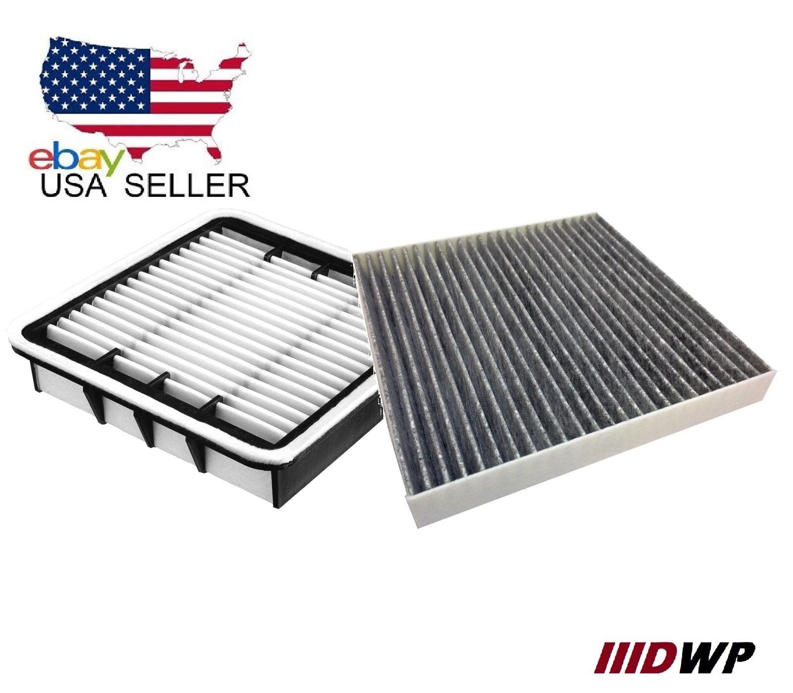 COMBO ENGINE AIR FILTER + CHARCOAL CABIN AIR FILTER FOR LEXUS 2001 ...
