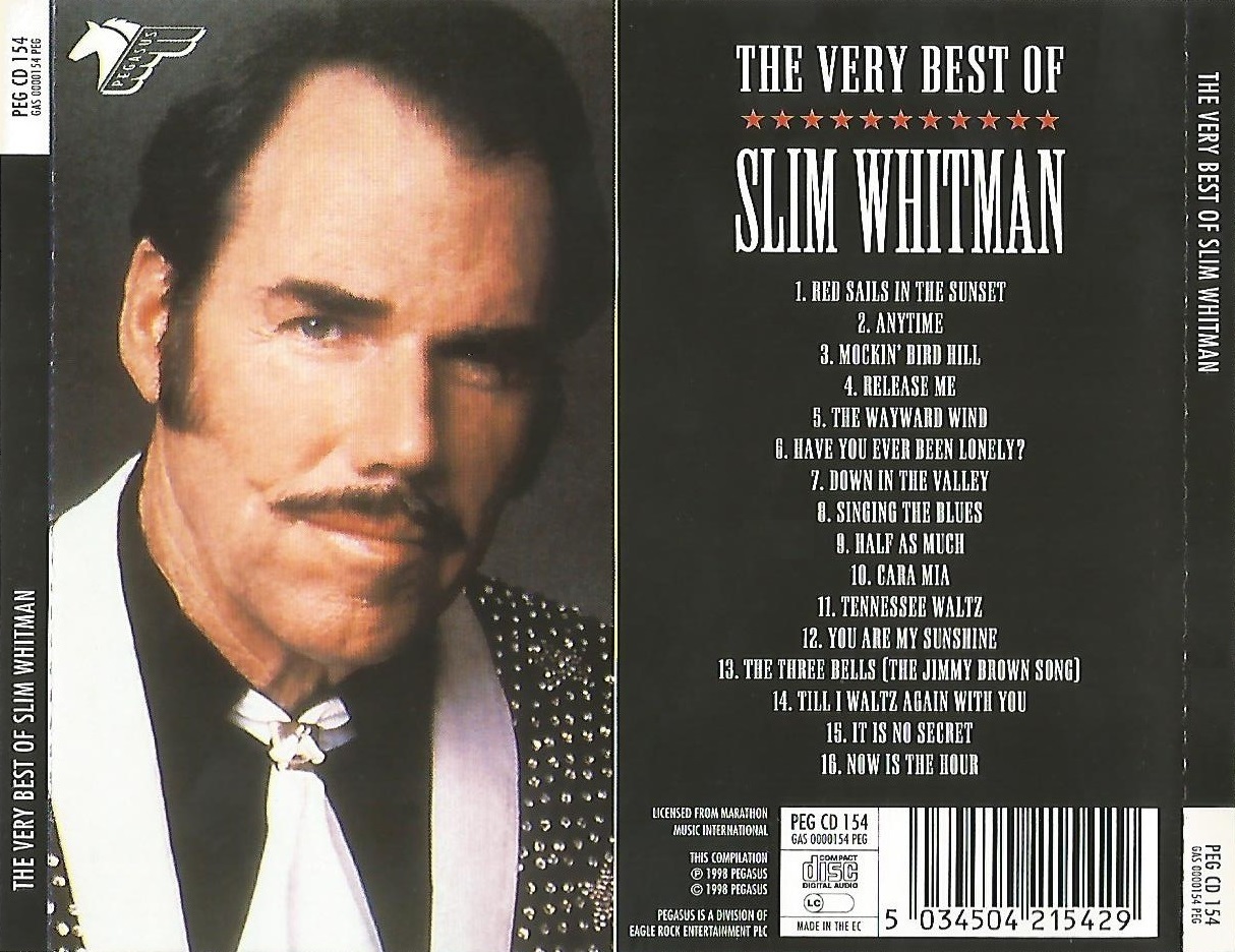 Slim Whitman Very Best Greatest Hits Collection RARE Country Easy ...
