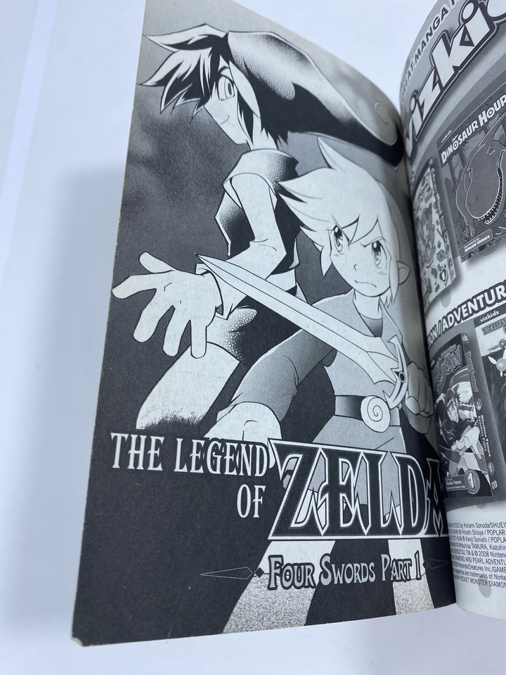 The Legend of Zelda Four Swords Part 1 & 2 Viz kids Manga 9781421523330 ...