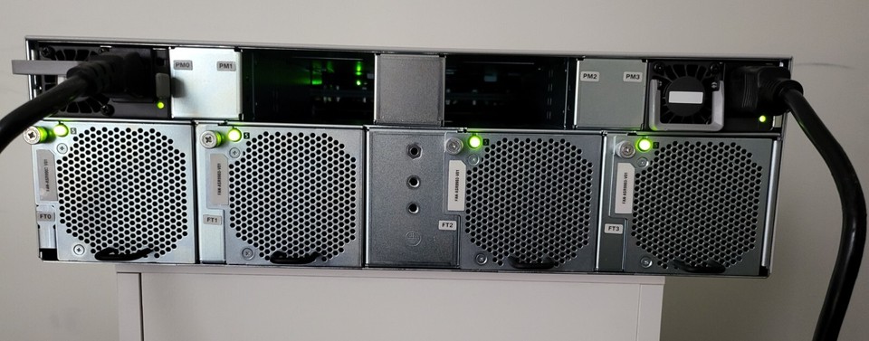 CISCO ASR-9903 with two Router Processors, It comes with 4 AC power & 4 ...
