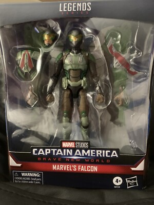 Marvel Legends Captain America Brave New World Deluxe Action Figure ...