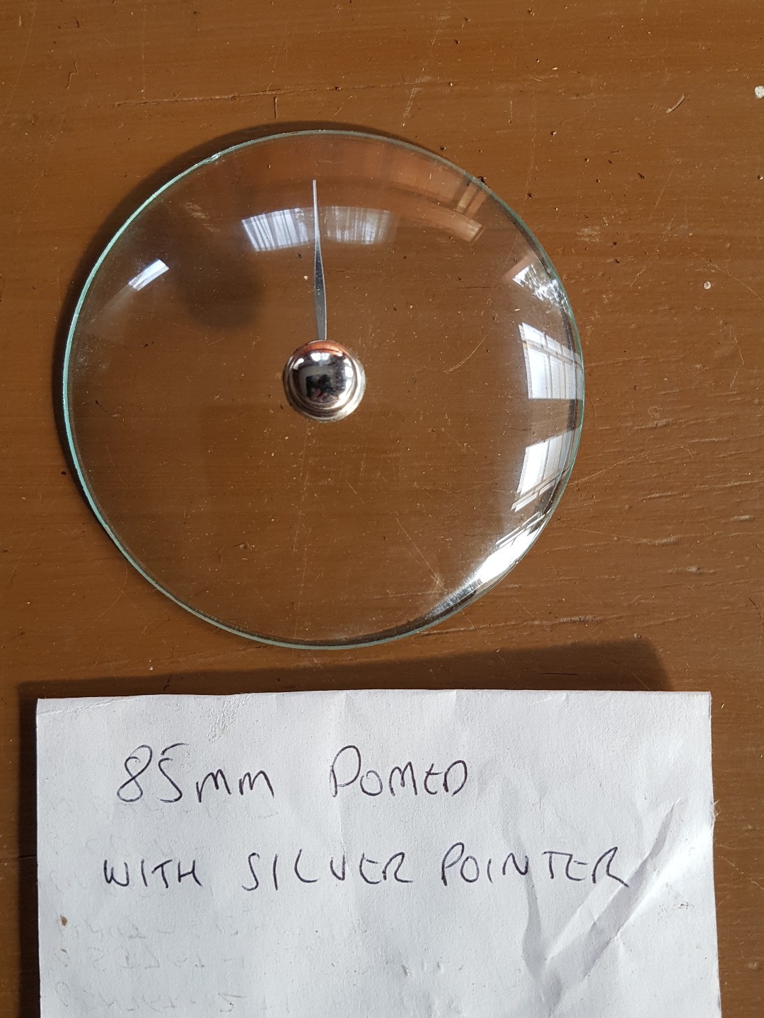 Barometer replacement glass - 85mm Domed with silver pointer | eBay UK