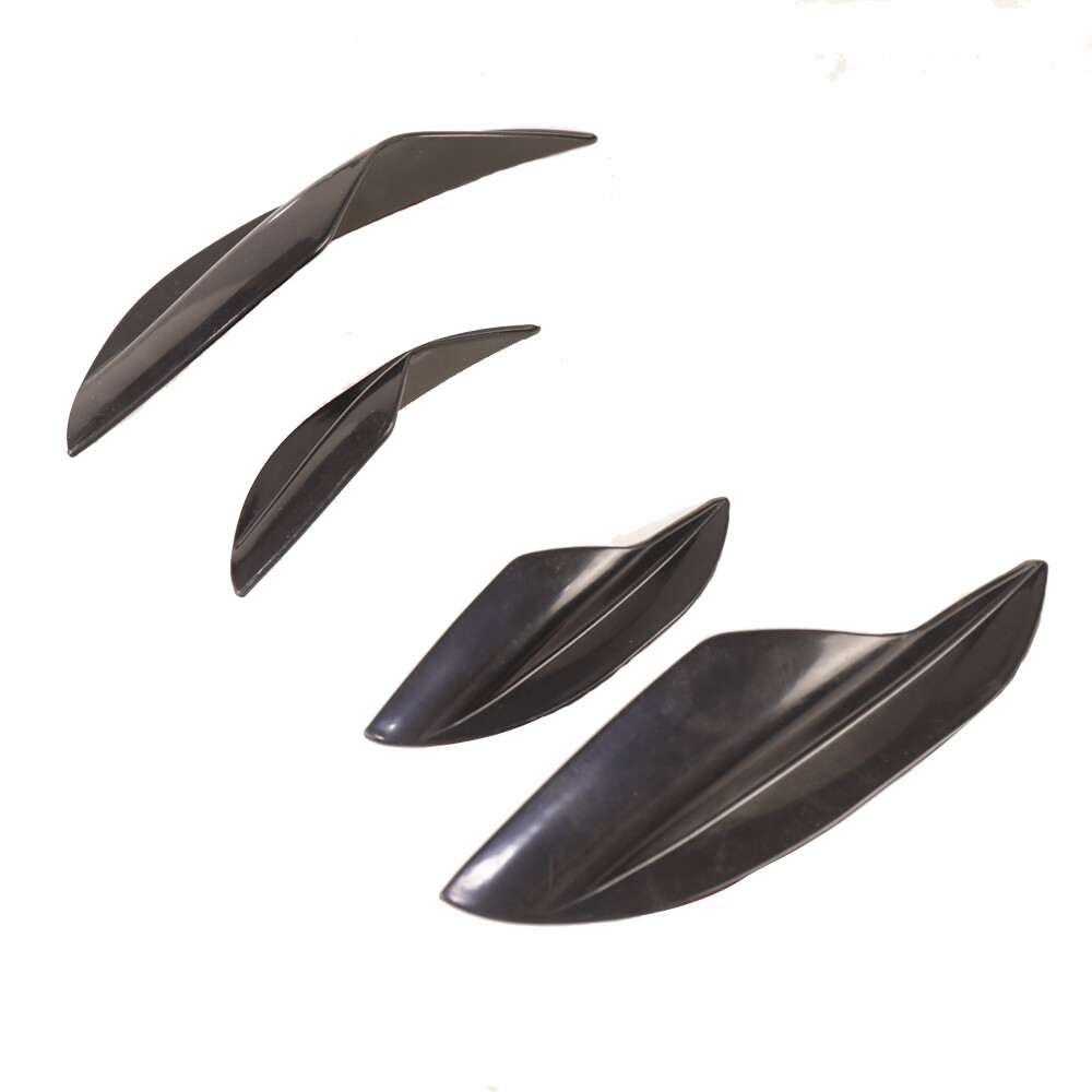 For Infiniti QX50 QX55 QX60 QX70 Front Bumper Spoiler Canard Fins Gloss ...