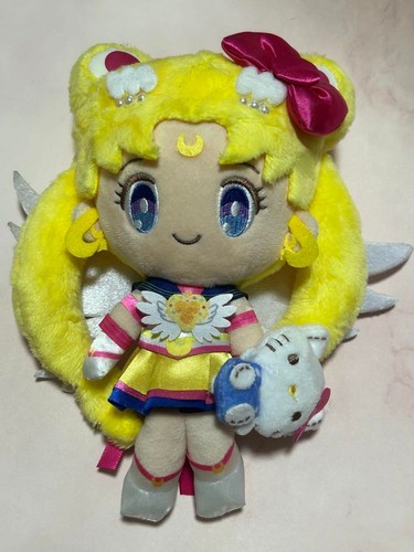 Sailor Moon Cosmos Hello Kitty Usagi Tsukino Plush Mascot Sanrio | eBay