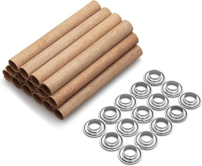DIY 15 Pack Set of 4.7 inch Height by 0.6 inch Diameter Tube Style ...